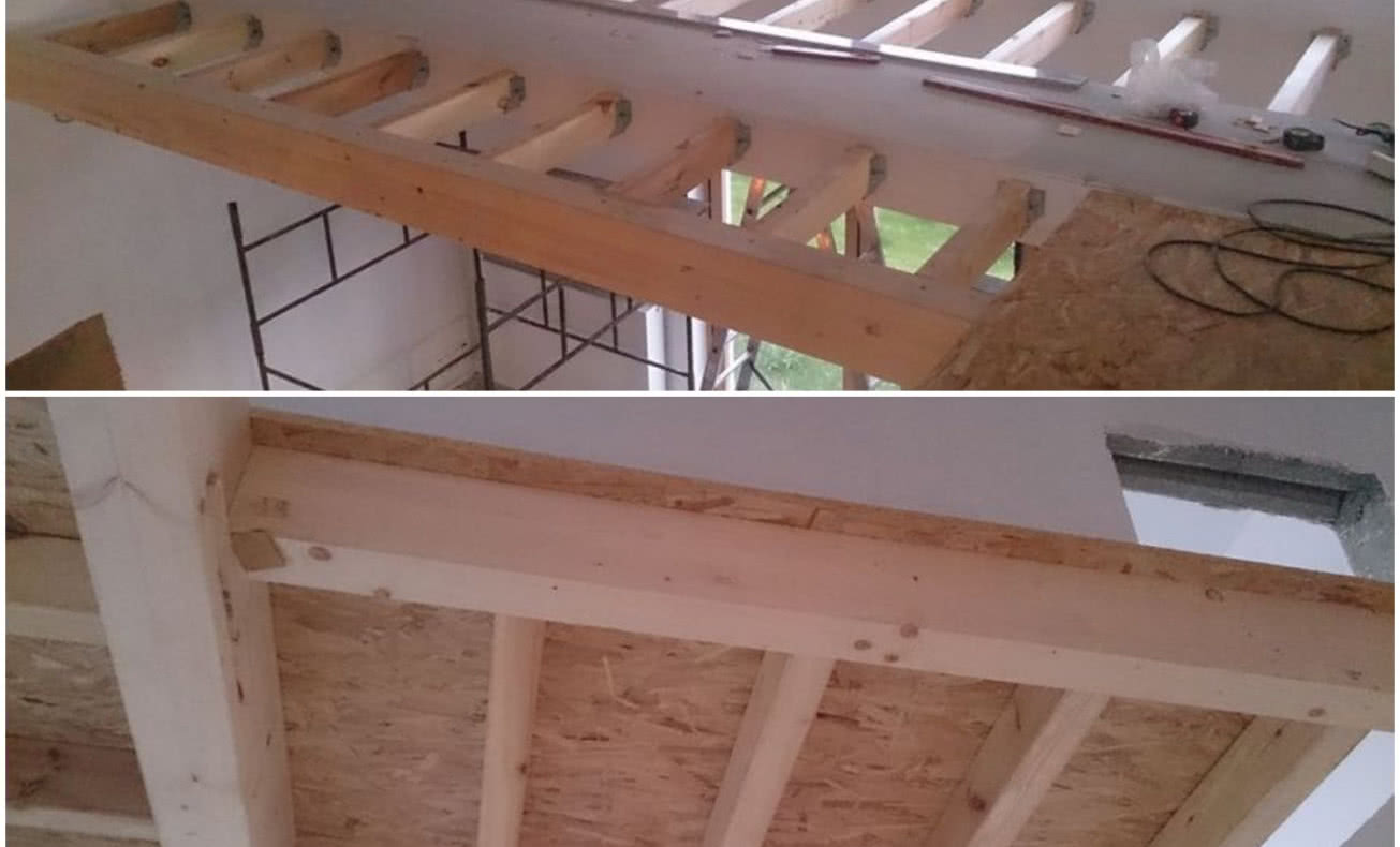 Strop drewniany - wady i zalety