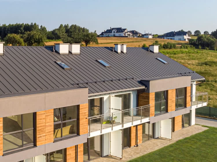 Blacha na rąbek - hit nie tylko na nowoczesnych domach