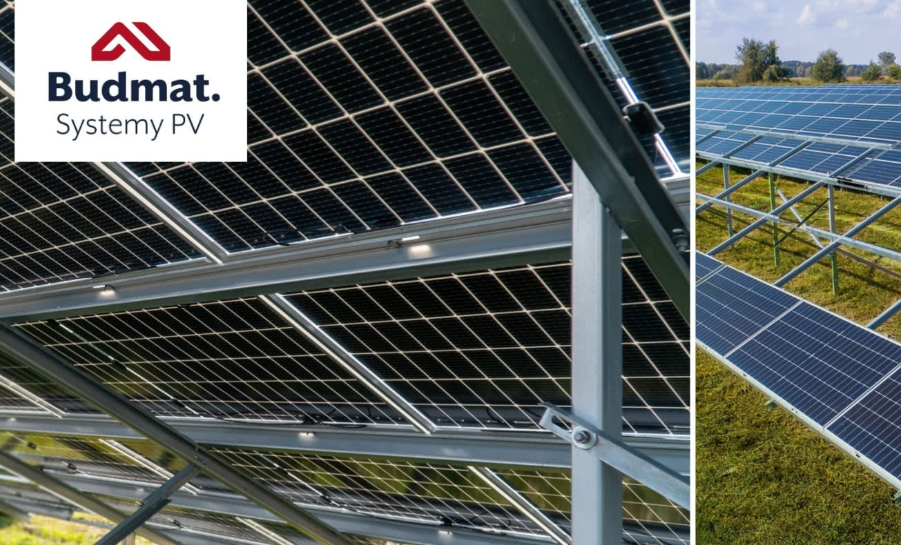 Konstrukcje wsporcze Budmat w największej inwestycji OZE w Polsce