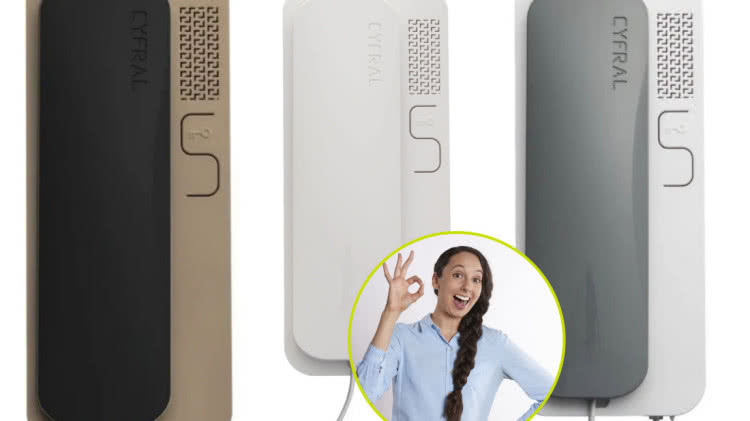 Unifon SMART CYFRAL - bestsellerowy domofon w Twoim domu