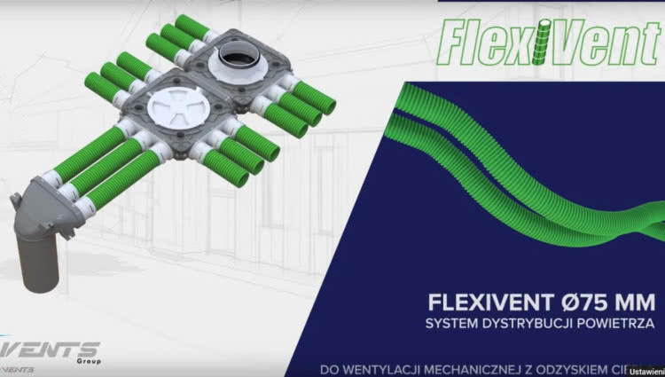 FlexiVent - system rozprowadzania powietrza
